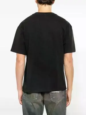 MELT Graphic Print T-shirt - Black