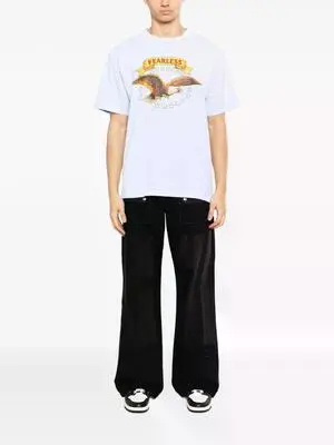 MELT Eagle-print T-shirt - Blue