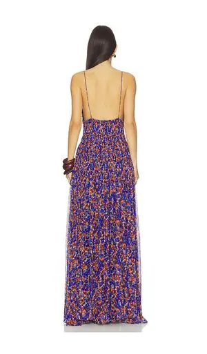 Ulla Johnson Atrani Silk Gown - Violet