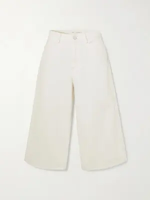 AGOLDE Maria Mcmanus Skater Wide-leg Denim Shorts