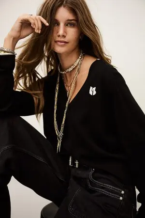Ba&sh Begona Jumper - Black