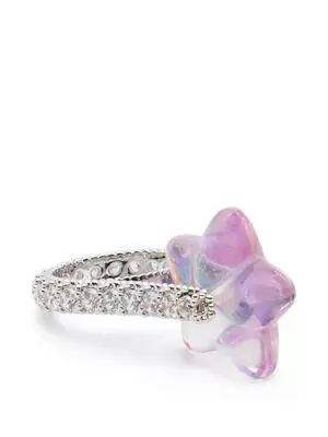 YVMIN Star-embellished Ring - Silver