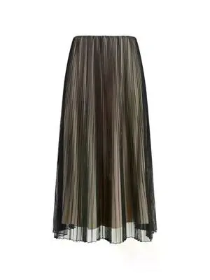 Max Mara Plissé-pleated Skirt