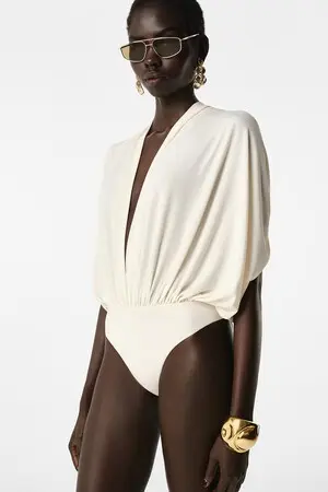 REVOLVE LOS ANGELES Chimere Bodysuit - White