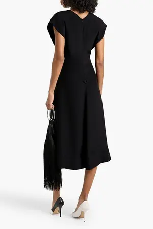 Wardrobe.NYC Silk-crepe Midi Dress