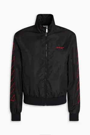 Off-white Printed Jackets For Men