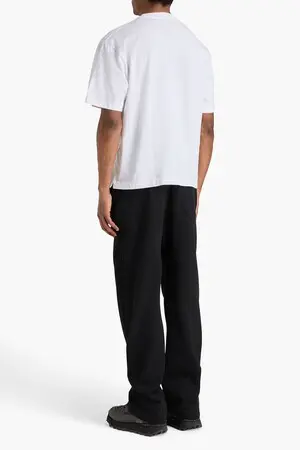 Off-White Printed Cottonjersey Tshirt - White