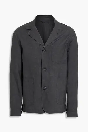 Officine Générale Simeon Wool Jacket - Anthracite