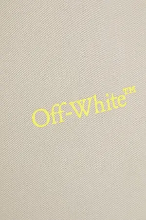 Off-White Printed Cotton-twill Shorts