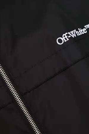 Off-White Shell Hooded Jacket