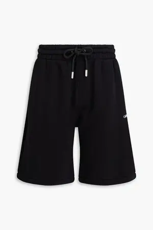 Off-white Stretch Shorts For Men