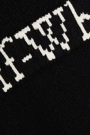 Off-White Intarsia Wool-blend Sweater