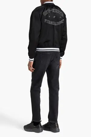 Off-White Skinny Fit Jeans - Black