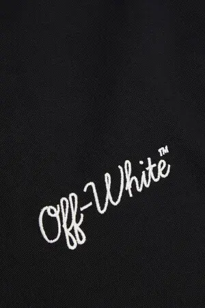Off-White Cotton-twill Bomber Jacket