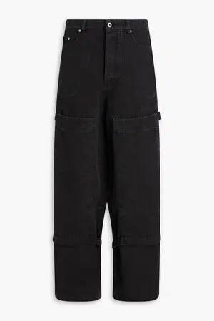 Off-white Knee Length Bottoms For Men
