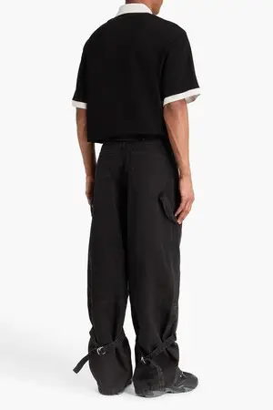 Off-White Cotton-canvas Cargo Trousers
