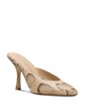 Stuart Weitzman Pointed Toe Mules Clogs For Women