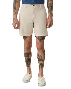Faherty Brand Essential Chino Shorts - Stone