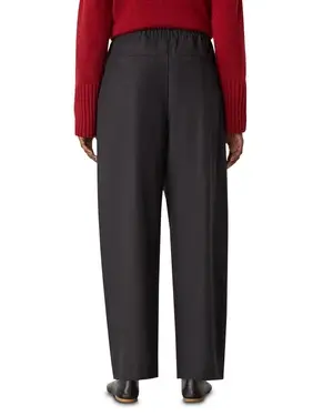Whistles Pleat Front Barrel Pants