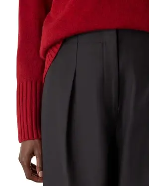 Whistles Pleat Front Barrel Pants