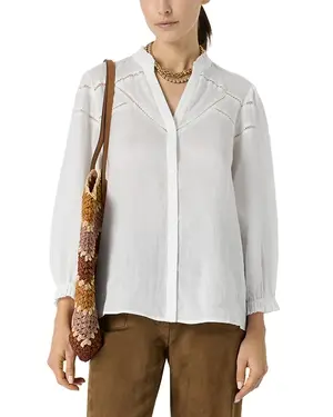 Gerard Darel Cristel Ramie Shirt - Ecru