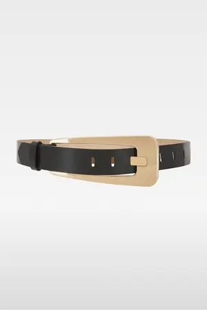 Revolve Grande Buckle Belt - Black
