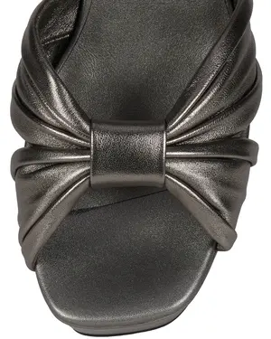 Jeffrey Campbell Dalida Platform Sandals - Pewter