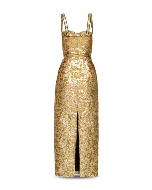 DES_PHEMMES Long Bustier Dress