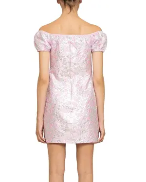 DES_PHEMMES Off-the-shoulder Mini Dress