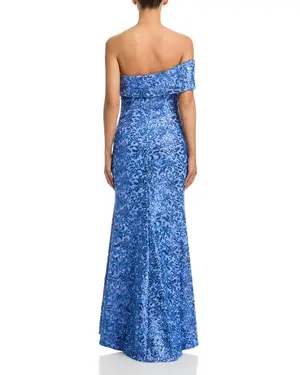 Eliza J One-shoulder Maxi Dress
