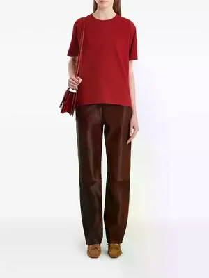Khaite Mae T-shirt - Red