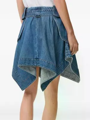 Loewe Belted Cargo Mini Skirt - Blue