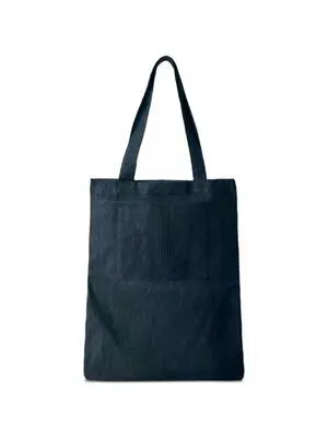 Rick Owens Text-graphic Rectangular Tote Bag - Black