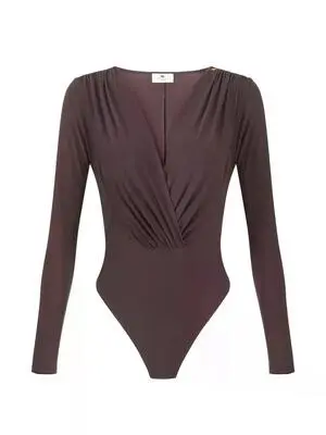 Elisabetta Franchi V Neck Bodysuits