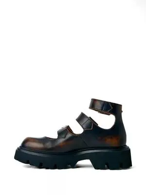 VIVIENNE WESTWOOD Bacchus Buckle-straps Leather Boots