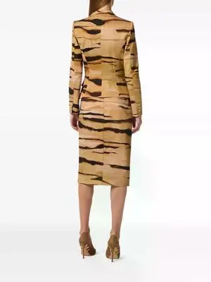 Elisabetta Franchi Tiger-print Blazer