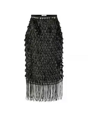 Elisabetta Franchi Fringe Skirts
