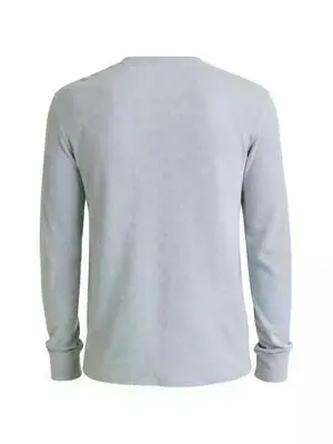 Vince Buttoned Long-sleeve T-shirt