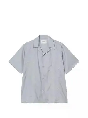 Carhartt Work In Progress Signet Short-sleeve Shirt - Blue