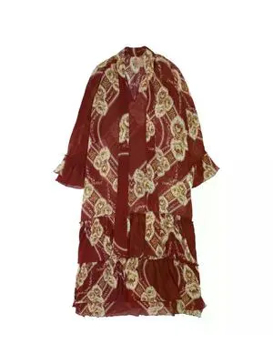 Fortela Paneled Day Dresses