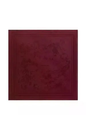 Shanghai Tang Tang Patterned Scarf - Red