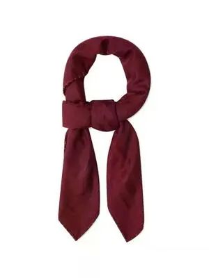 Shanghai Tang Tang Patterned Scarf - Red