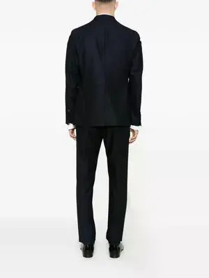 Tagliatore Button Single-breasted Suit - Black