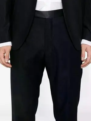 Tagliatore Button Single-breasted Suit - Black