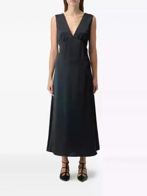Max Mara V-neck A-line Dress