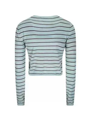 BE YOU Striped Cardigan