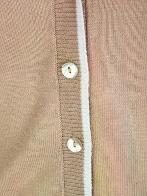 BE YOU Ribbed V-neck Cardigan