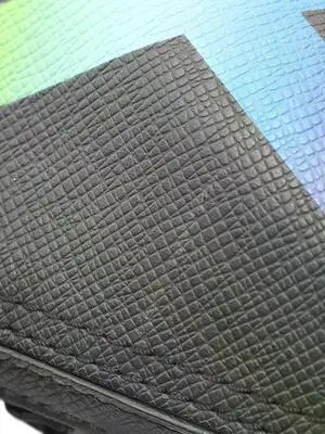 LOUIS VUITTON 2017 Taiga Rainbow Danube Crossbody Bag