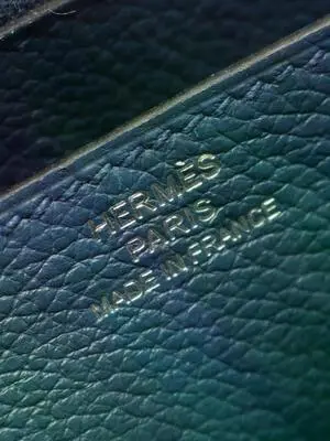 Hermès 2016 Mini Evercolor Convoyeur Crossbody Bag - Blue