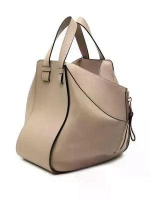 Loewe Small Grained Calfskin Hammock Bag - Brown